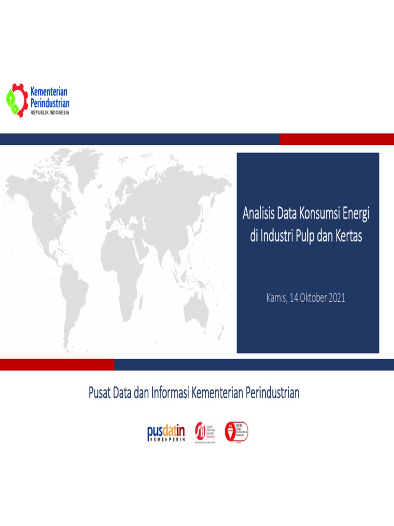 Bahan Kapus Analisis Data Konsumsi Energi Di Industri Pulp Dan Kertas - Fin | PDF