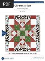 Friendship Braid Table Runner Pattern | PDF | Patchwork | Seam (Sewing)