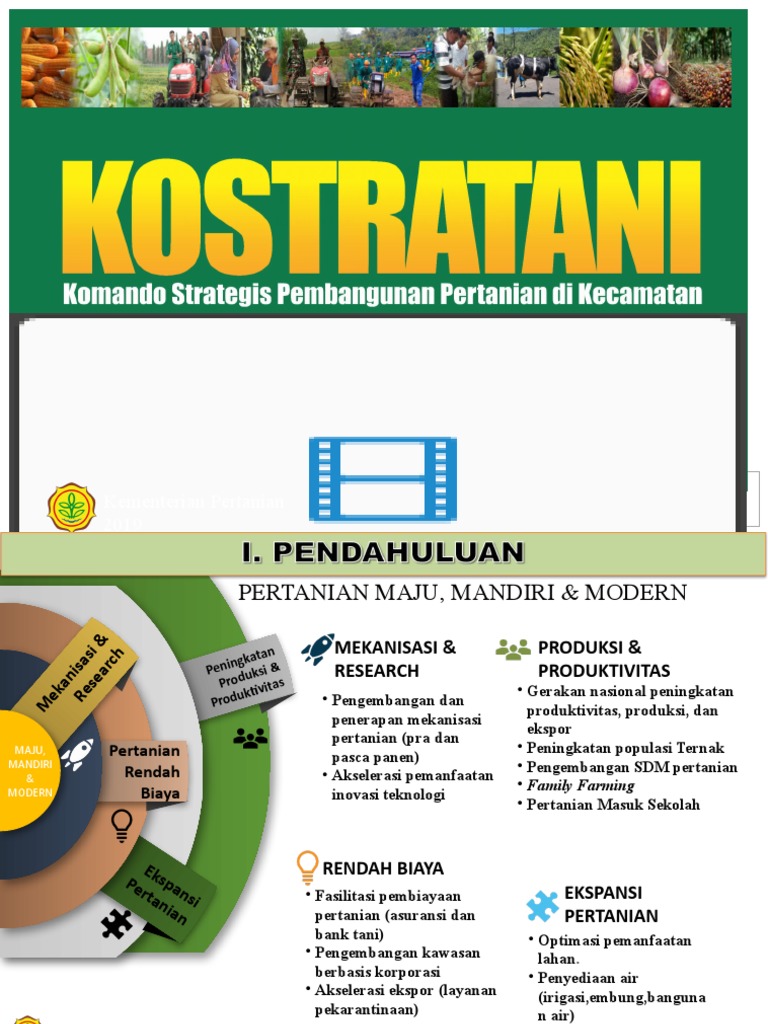 1, Kementan - Sosialisasi Kostratani - Edit. Final Sulteng - PPTX (Repaired) | PDF | Teknologi ...
