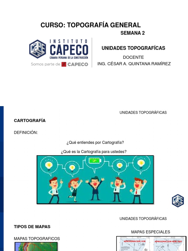 Understanding Topographic Units: An Overview of Cartography, Coordinate ...
