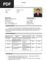 Sunil Resume 1 | PDF | Career & Growth