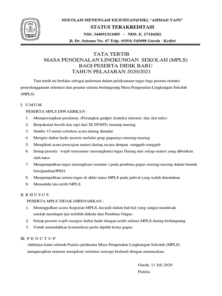 TATIB MPLS-dikonversi | PDF