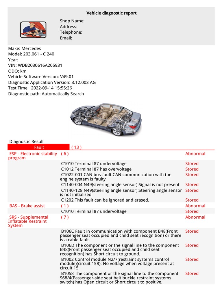 Fault | PDF | Airbag | Transport