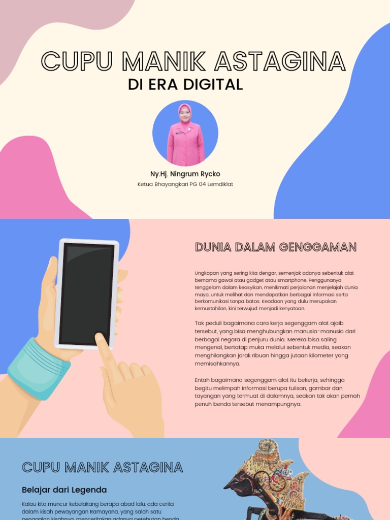 Cupu Manik Astagina Di Era Digital | PDF