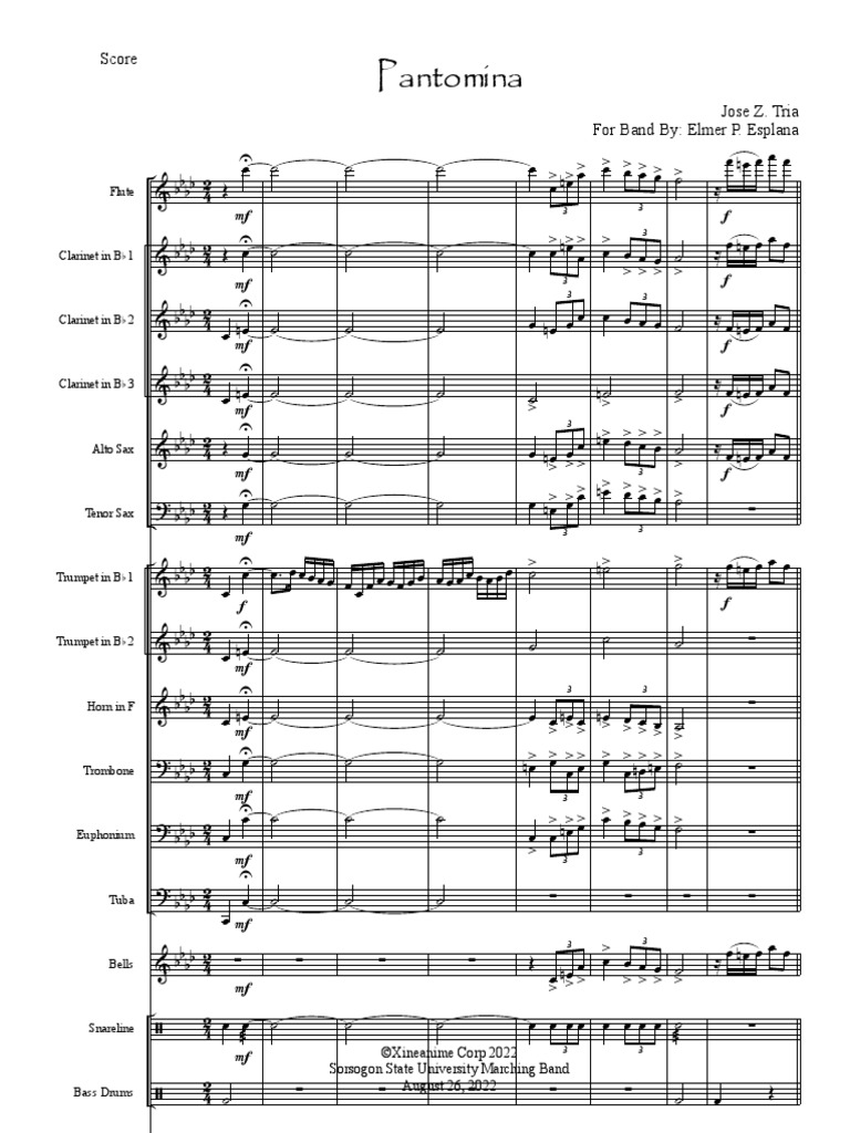 Pantomina (Sorsogon) | PDF | Organologie élémentaire | Instruments de ...