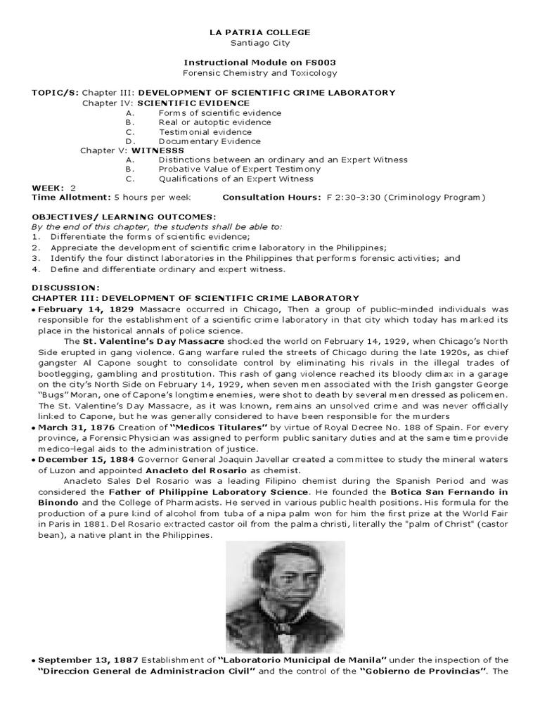 FS003 Module Week02 | PDF | Witness | Testimony