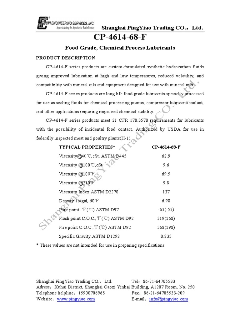 Shanghai Pingyiao Trading Co. LTD | PDF