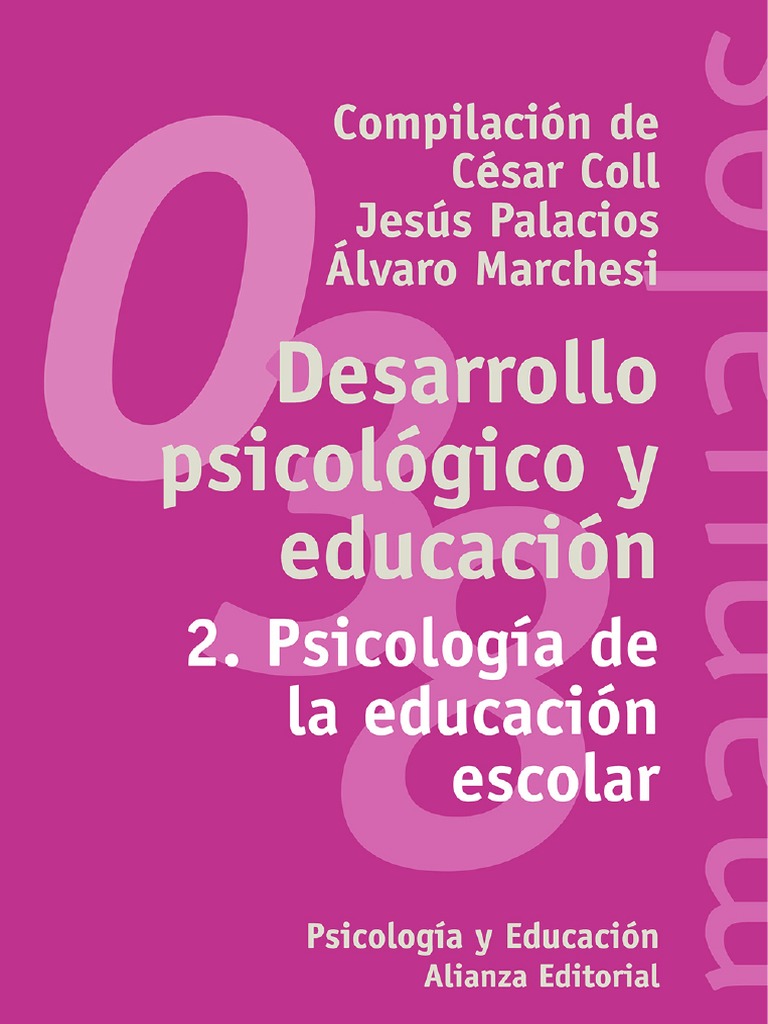 Psicología de la educación: tendencias actuales | PDF | Sicología ...