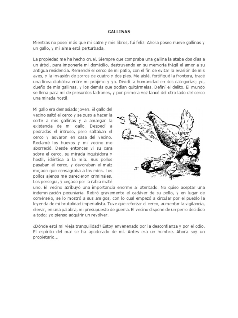 GALLINAS | PDF