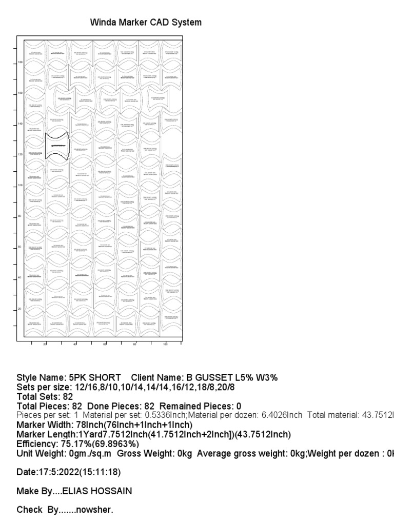 5PK Short B Gusset | PDF