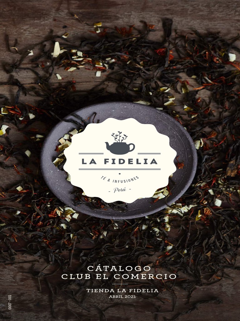 La Fidelia Infusiones | PDF | Té | Plantas comestibles