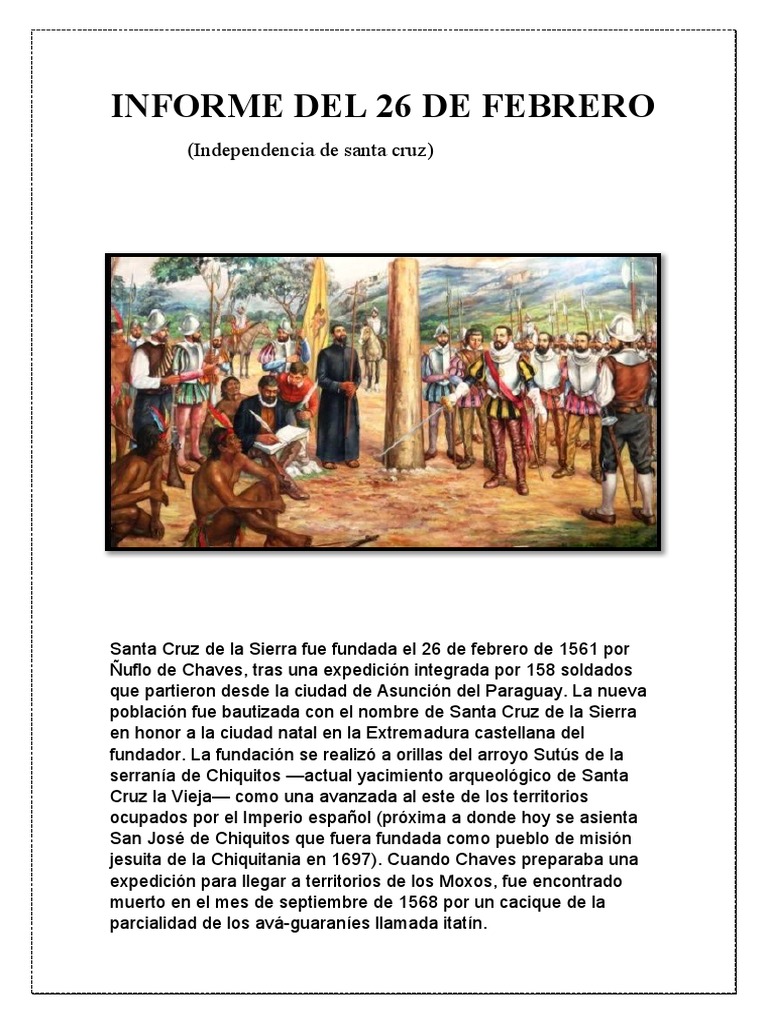 Informe Del 26 de Febrero | PDF