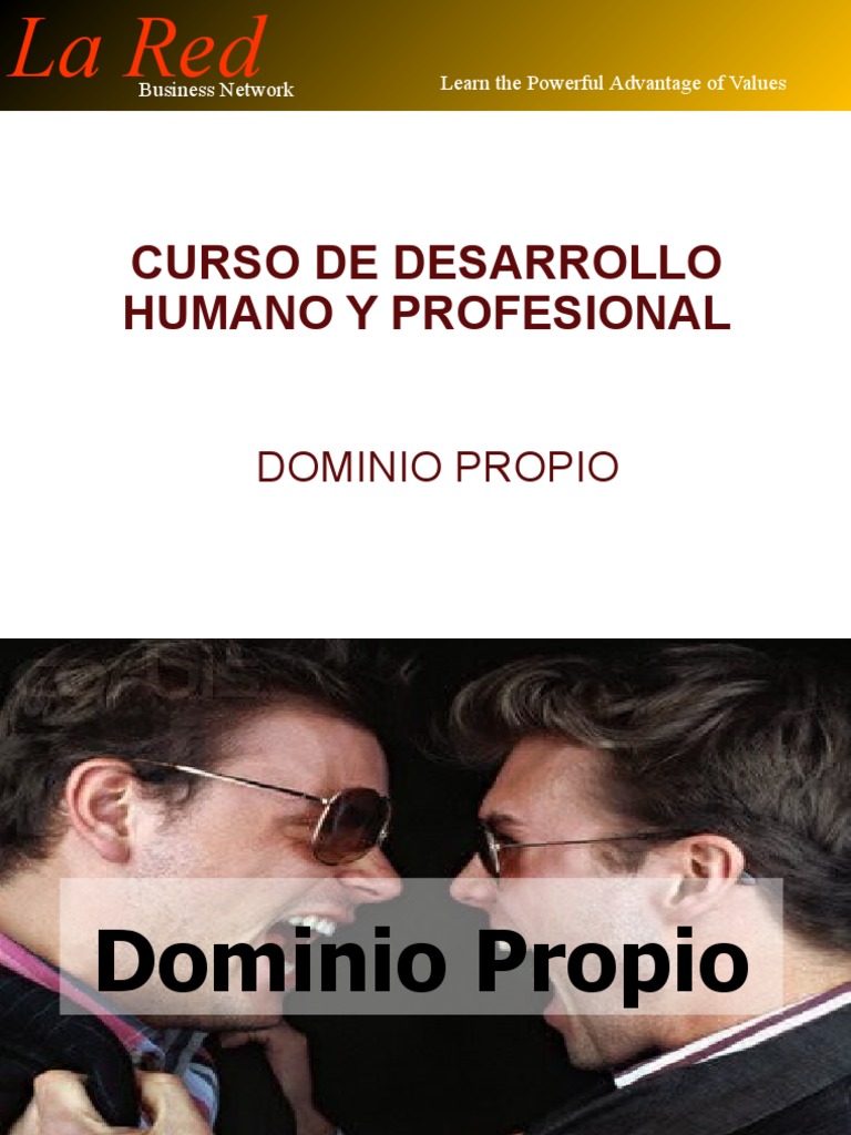 Dominio Propio | PDF | Temperamento | Mente