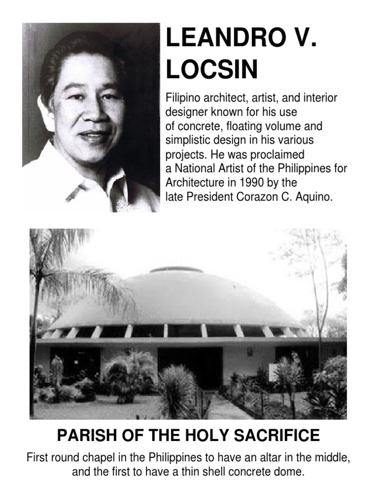 Filipino Architects and Their Works | PDF