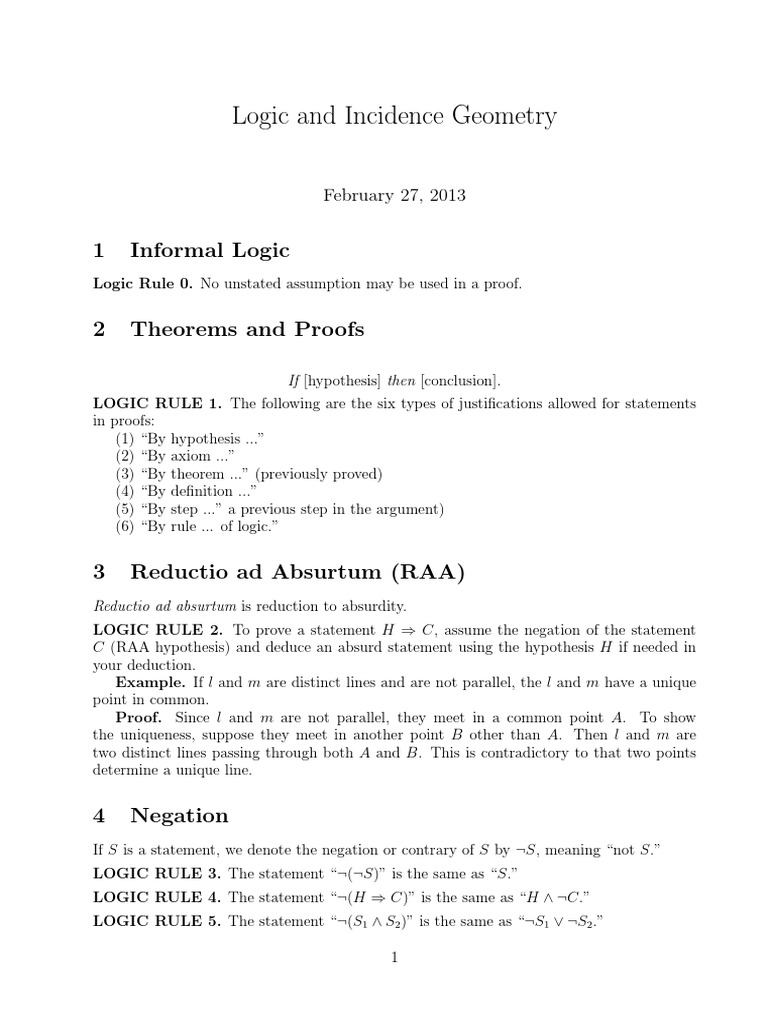 Incidence Geometry Download Free Pdf Line Geometry Projective Geometry