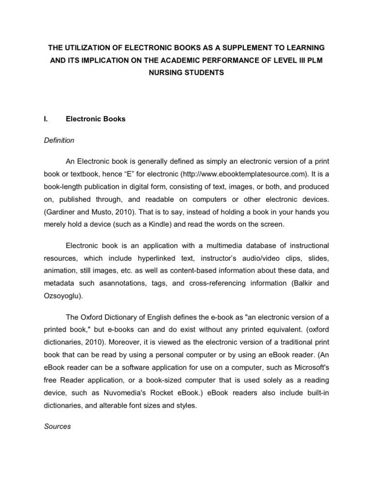 Chapter 2 RRL | PDF | Primary Sources | E Books