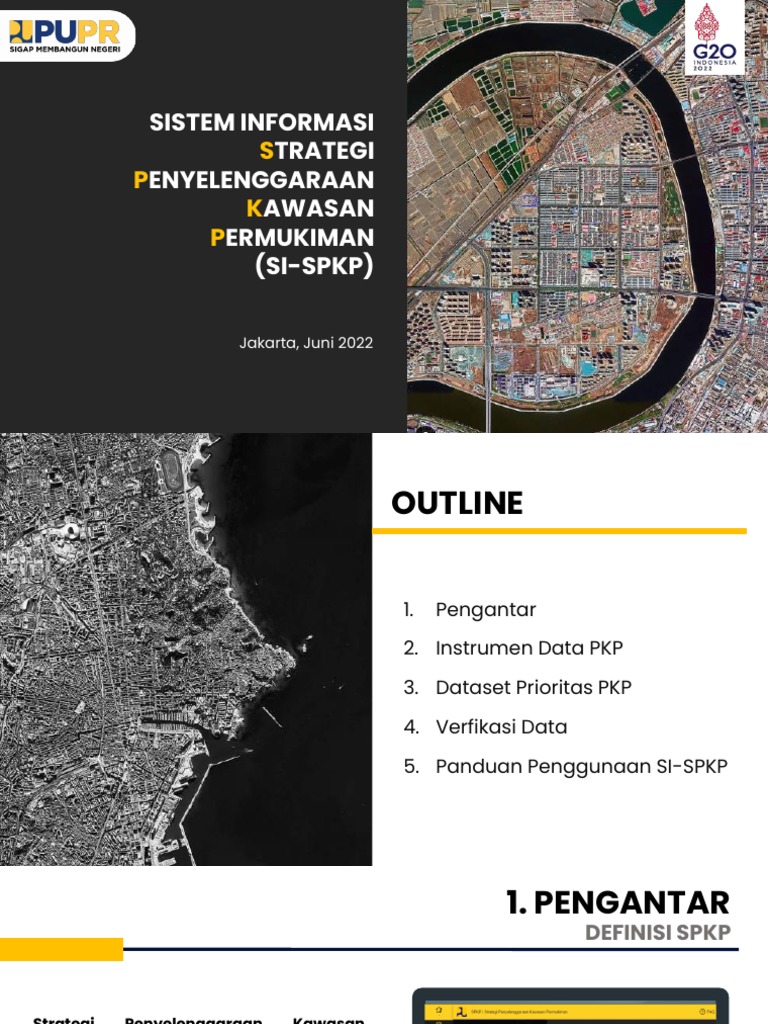 Paparan Satu Data SPKP Dit. PKP | PDF