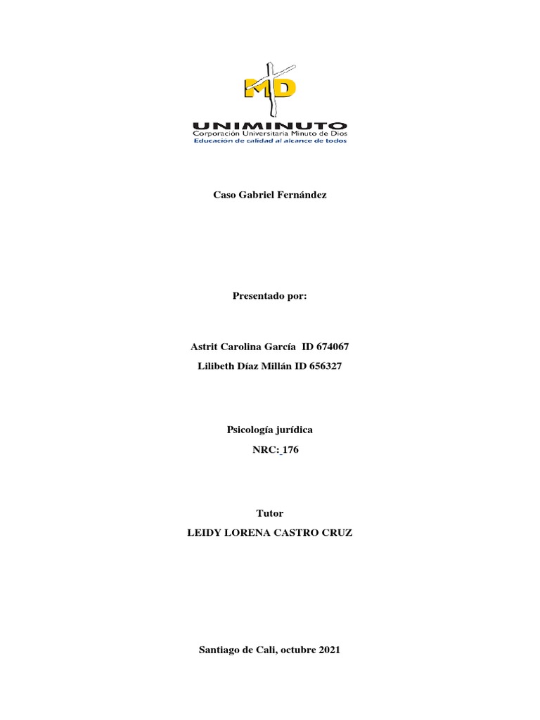 Caso Gabriel Fernandez | PDF | Violencia doméstica | Violencia