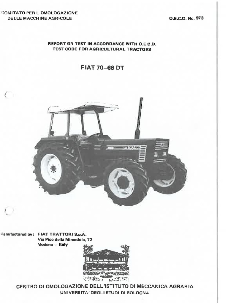 FIAT 70-66-DT Nr973 1986-Englisch | PDF
