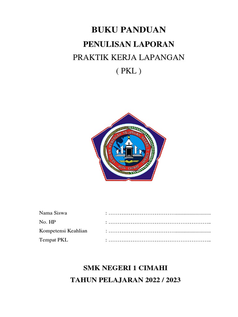 Buku Panduan Penulisan Laporan PKL 2022-2023 | PDF