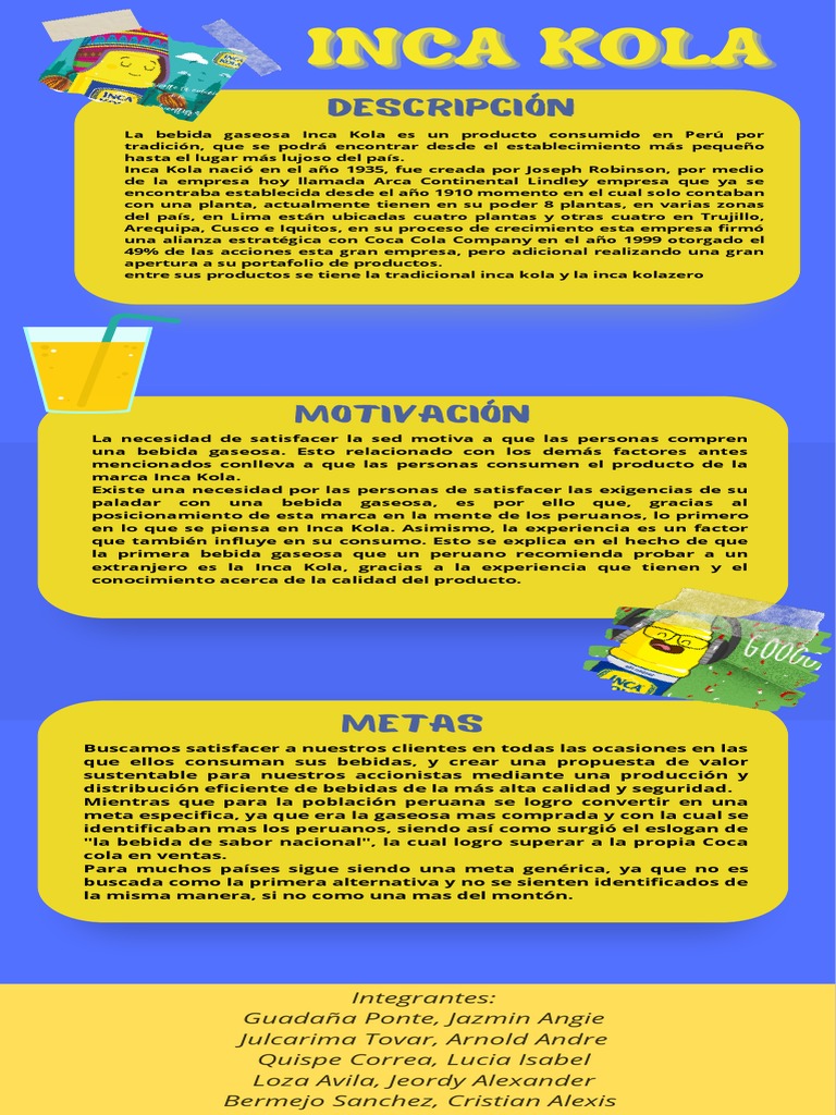 Caso Practico Inka Kola | PDF | Perú | Economias