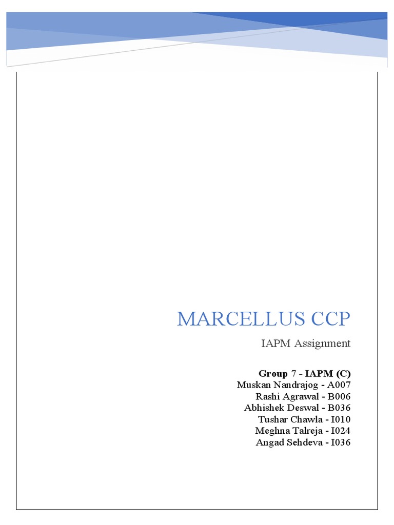 Marcellus CCP Investment Strategy Analysis | PDF | Price–Earnings Ratio ...