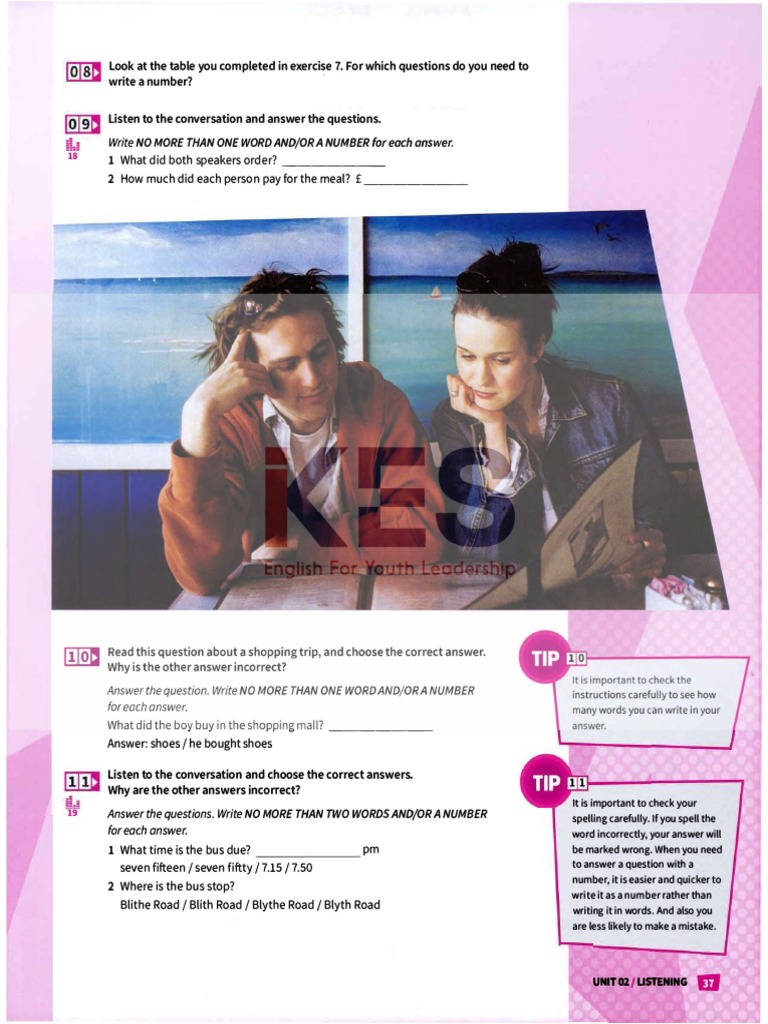 Lesson 2 - Homework - Listening | PDF | Cognition | Linguistics