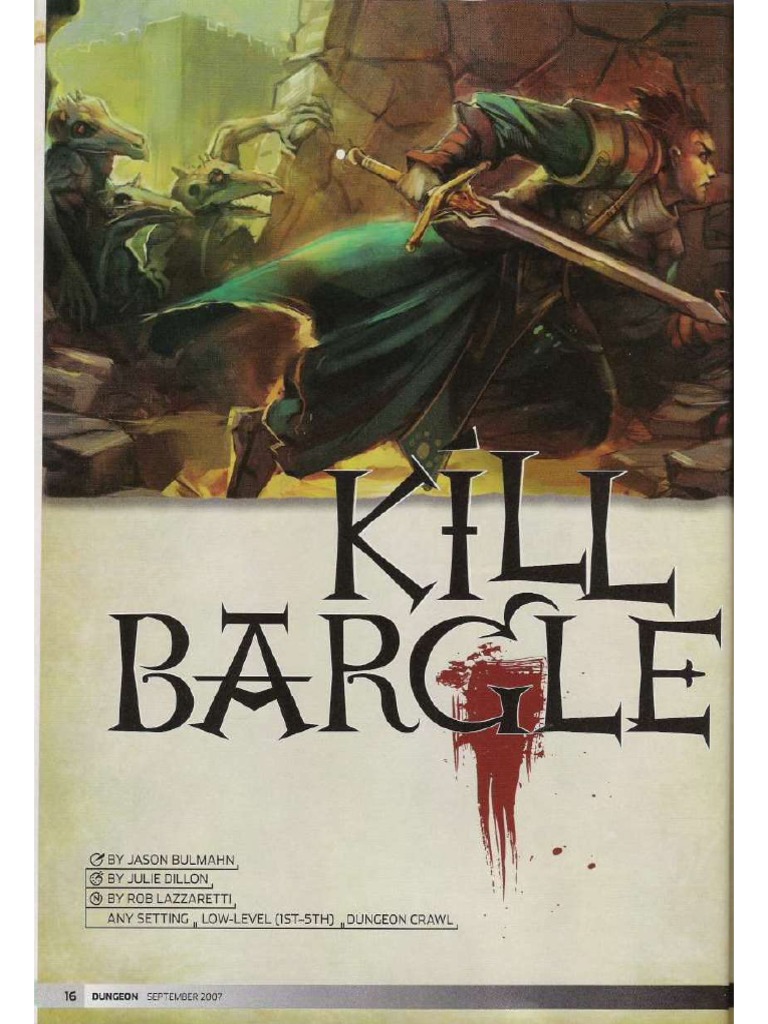 A12.00-LVL3-4-17p-#DM150-Kill Bargle | PDF