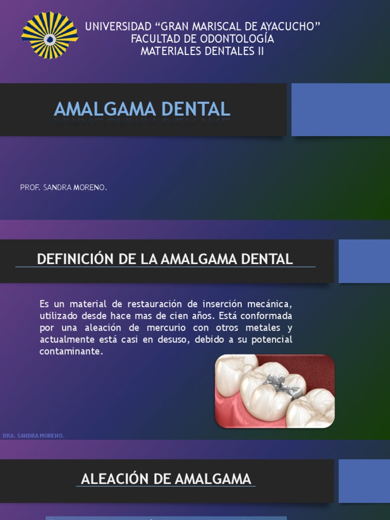 Amalgama Dental | PDF | Cobre | Estaño