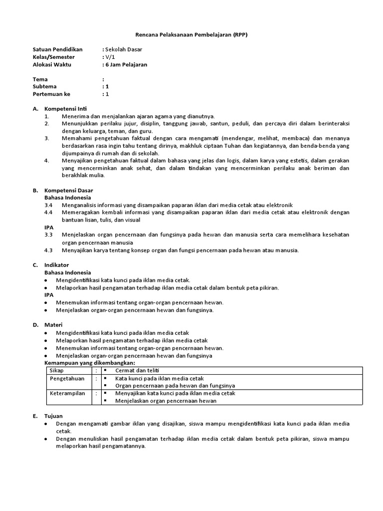 Subtema 1 | PDF | Karier & Perkembangan