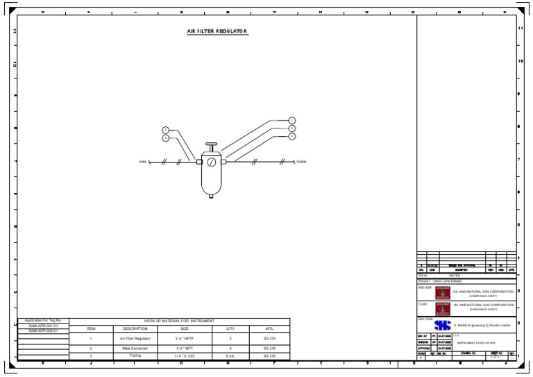 Hook Up AFR Model 1 | PDF | Gases