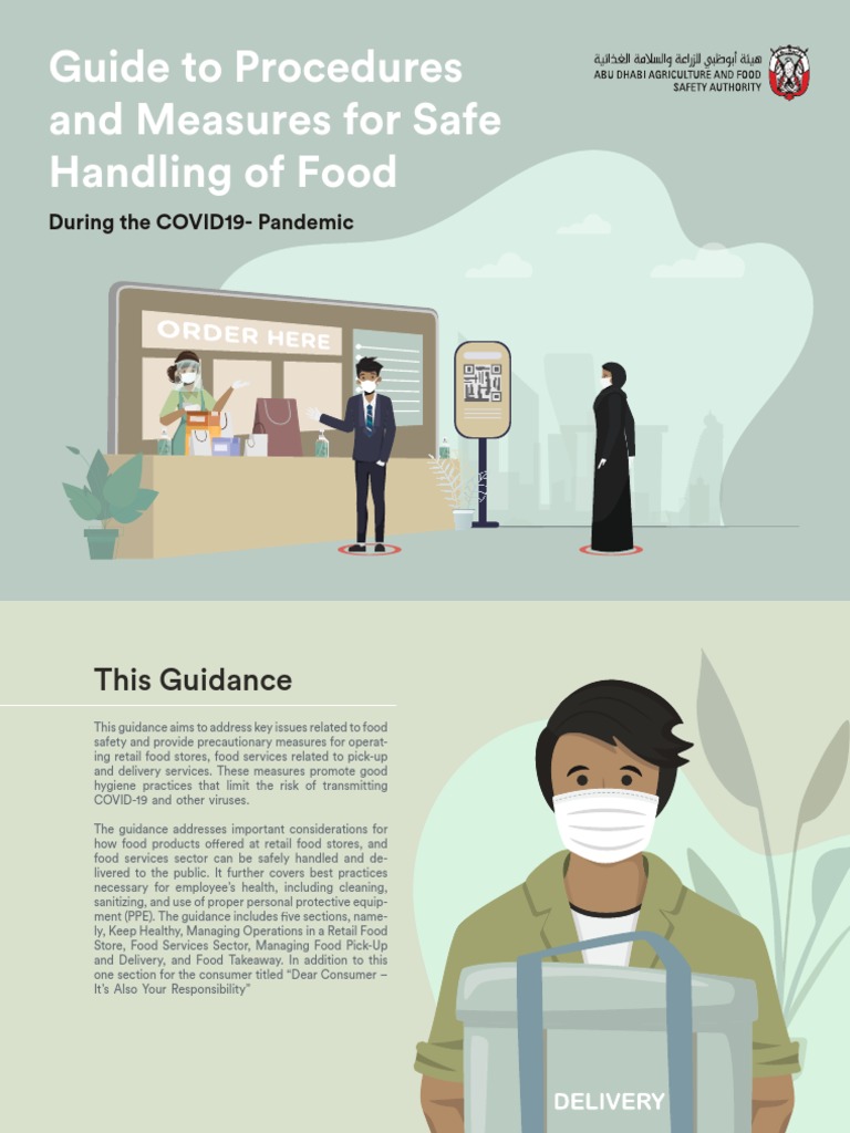 Guide To Procedures and Measures For Safe Handling of Food | PDF ...
