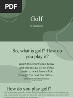 Golfing Terms Glossary A-Z | PDF | Golf Course | Par (Score)