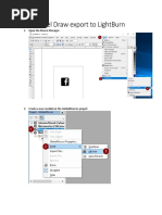 Installing The LightBurn Macro For CorelDraw | PDF | Computers
