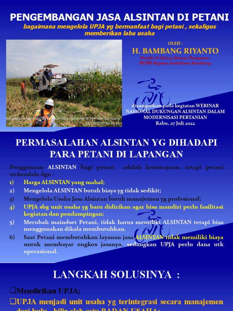 Pengelolaan UPJA untuk Petani Mandiri | PDF