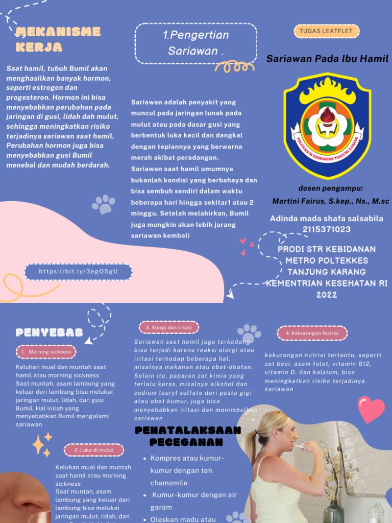 Leaflet Sariawan | PDF