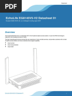 EchoLife HG8145V5 | PDF | I Pv6 | Wi Fi