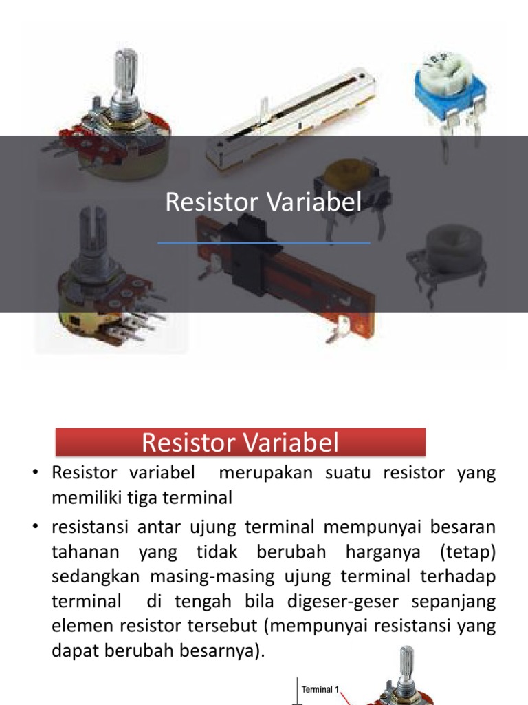Resistor Variabel | PDF