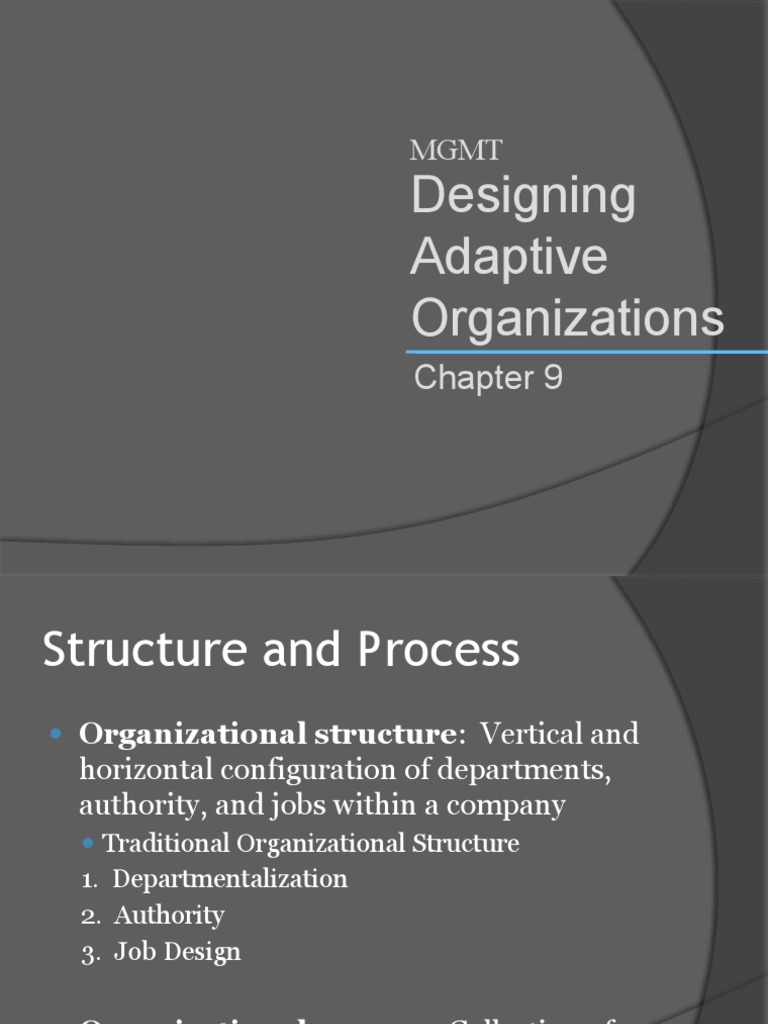 Chapter 9 | PDF | Organizational Structure | Job Satisfaction
