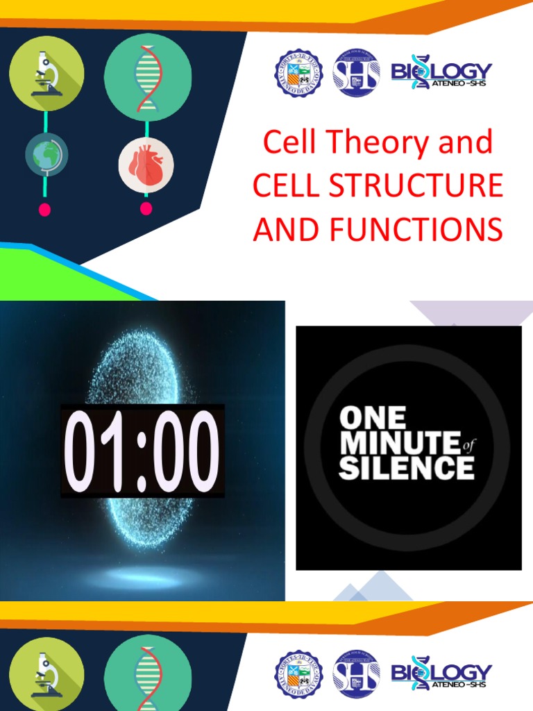 GB1 - S4 Cell Theory and Cell Structures and Functions | PDF | Cell (Biology) | Cell Membrane