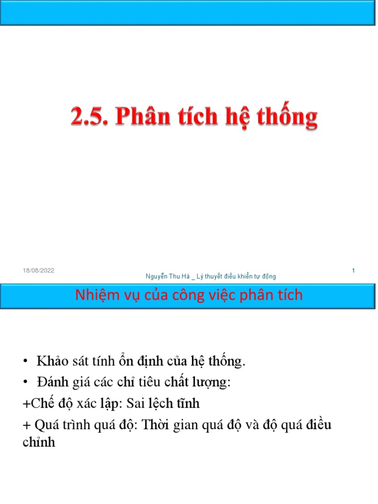 Bai07 - Phân tích hệ thống | PDF