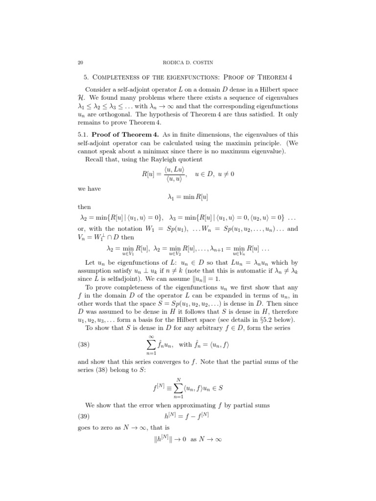 Completeness | PDF | Linear Algebra | Analysis