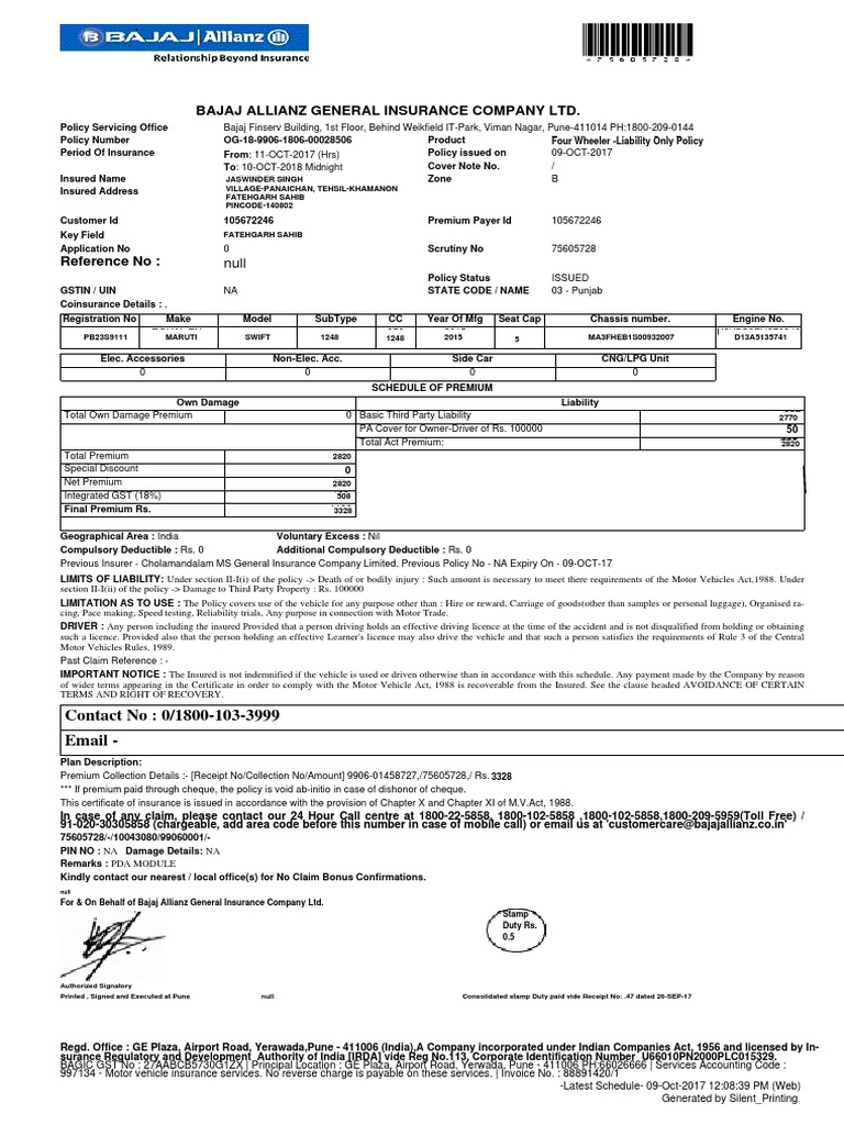 Get Policy Copy by Id | PDF | Insurance | Financial Services