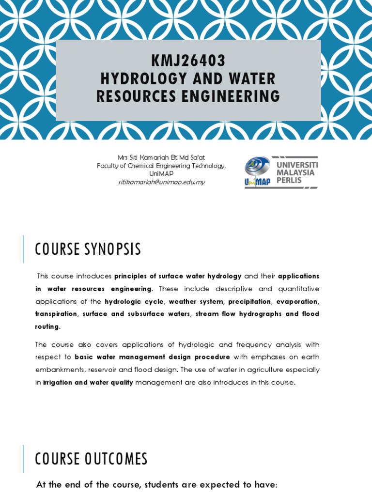 Introduction To Hydrology | PDF | Surface Runoff | Drainage Basin
