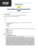 Pagsasaling Wika-Worksheets | PDF