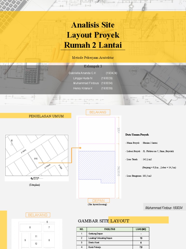 Tugas Site Layout Kel. 3 | PDF