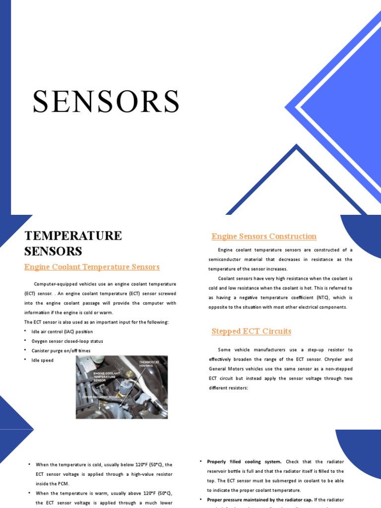 Sensors | PDF | Throttle | Metrology