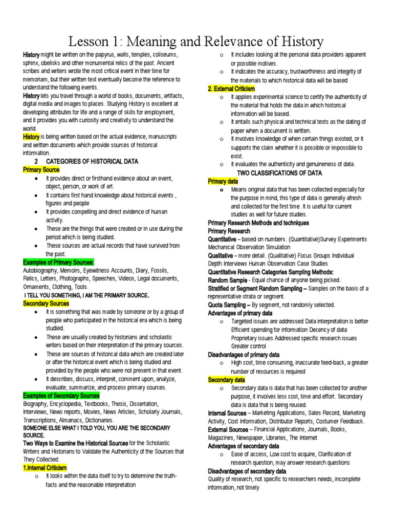 Notes On Reading in The Philippine History (Compilation) | PDF ...