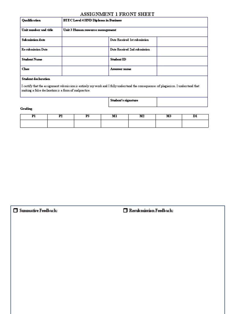 5035.assignment 1 Frontsheet (2022) | PDF | Recruitment | Human ... 5035.assignment 1 Frontsheet (2022) | PDF | Recruitment | Human ...