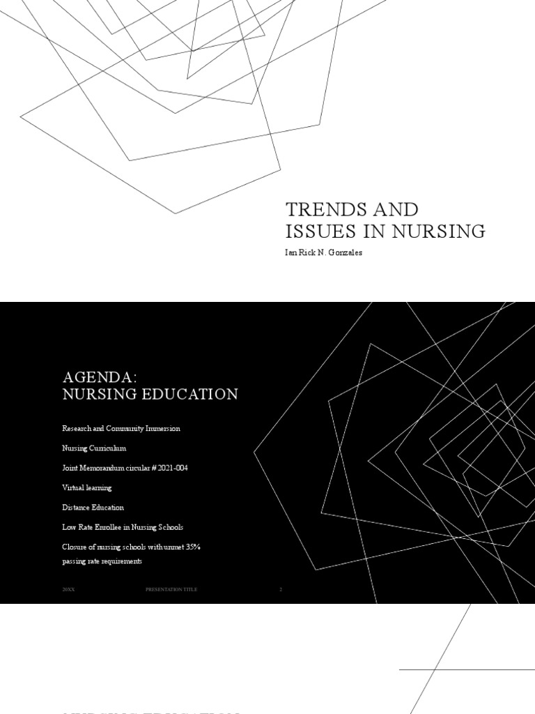Trends-And-Issues-In-Nursing 1 | PDF | Nursing | Simulation